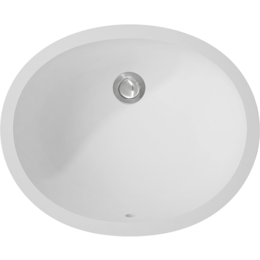 Corian 810 tvättställ, inkl. integrering, Mått: 42x33x15cm, Skåpsbredd ...